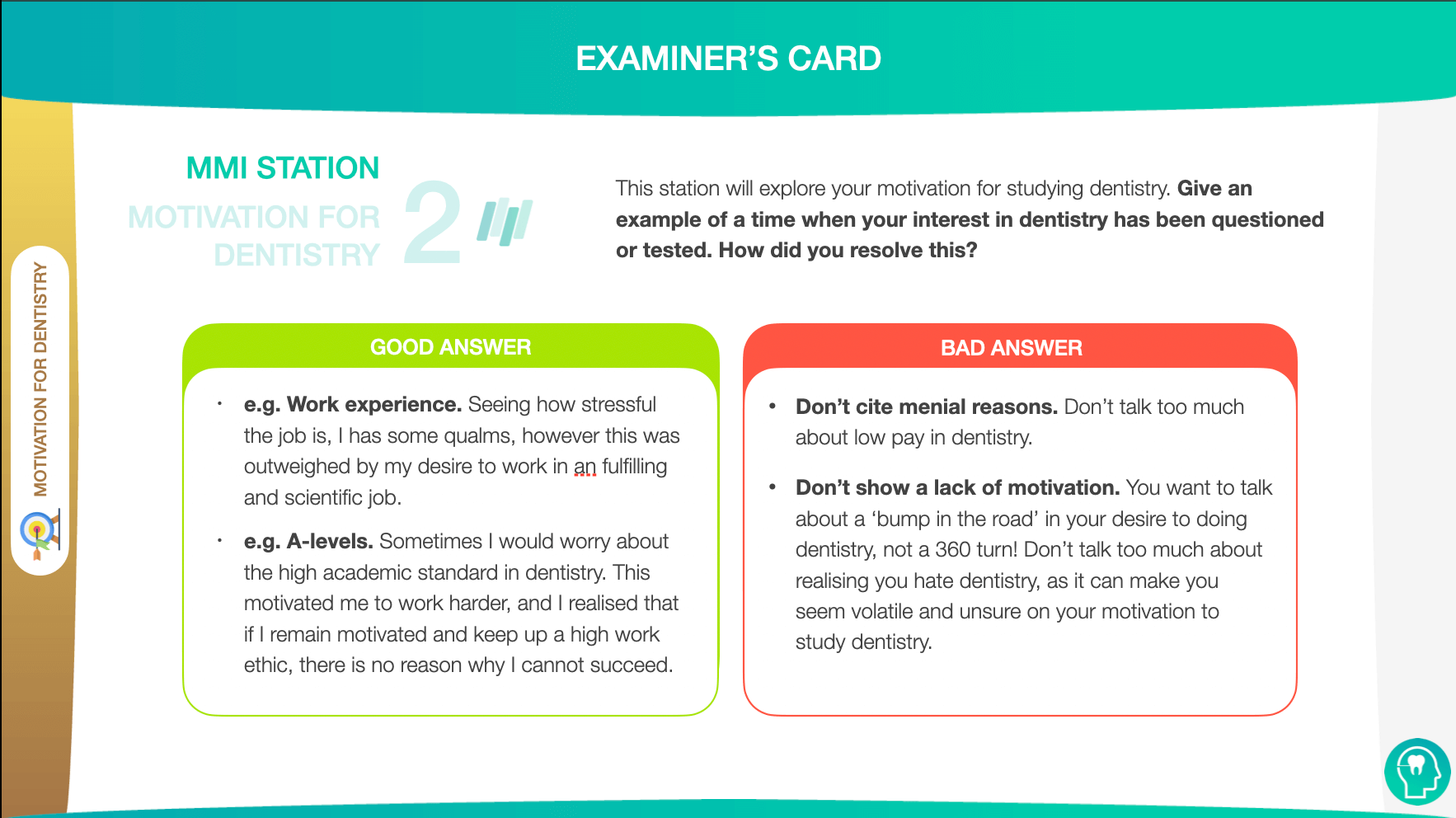 Dentistry Interview Questions: Dentistry MMI Practice 2021 - Medic Mind